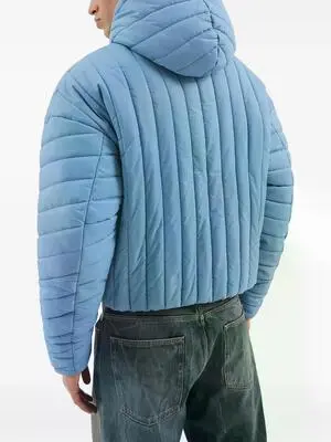 1989 STUDIO Quilted Hooded Jacket - Blue