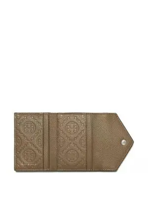Tory Burch Pebble Envelope Small Wallet - Brown