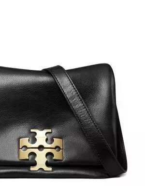 Tory Burch Logo-plaque Crossbody Bag - Black