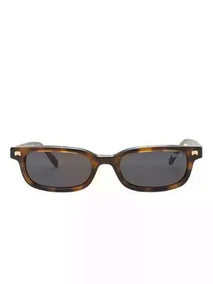 Rhude Rectangle Frame Sunglasses