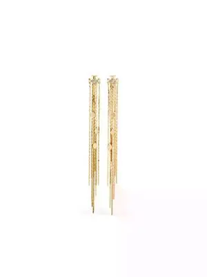 Tory Burch Chain Front-back Earrings - Gold