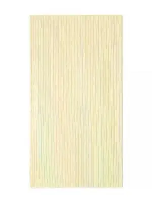 Eric Bompard Ribbed Scarf - Yellow
