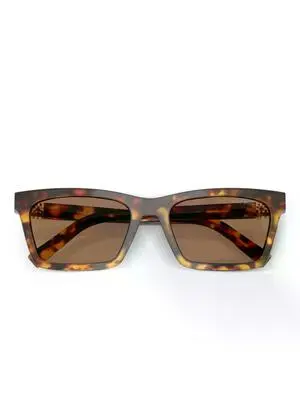 Miu Miu Square-frame Tortoiseshell Sunglasses