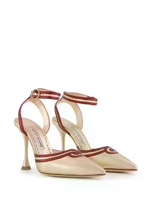 Manolo Blahnik 105mm Chonga Pumps