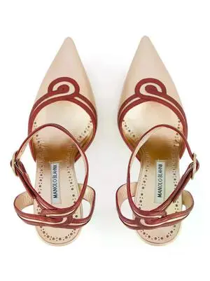 Manolo Blahnik 105mm Chonga Pumps