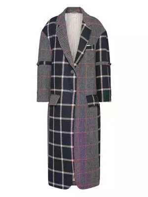 Blue Checked Coats