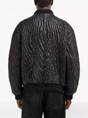 Roberto Cavalli Quilted Bomber Jacket