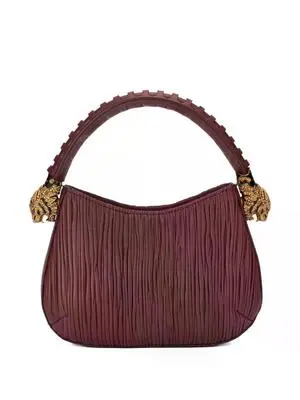 Roberto Cavalli Leather Tote Bag - Red