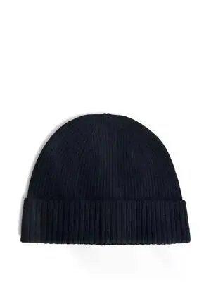SEVEN GAUGE Ribbed Knit Beanie Black