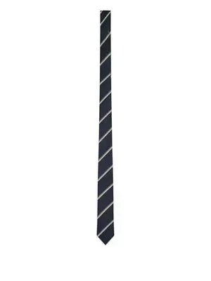 Thom Browne Mogador Shadow Stripe Neck Tie - Blue