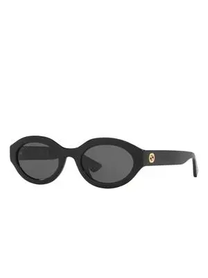 Gucci Oval-frame Sunglasses