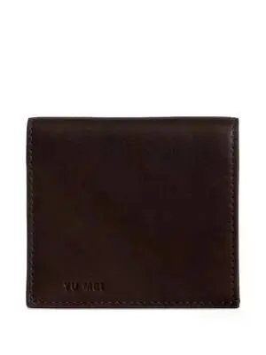YU MEI Leather Wallet - Brown