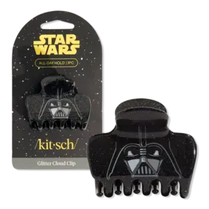 KITSCH X Star Wars Glitter Cloud Clip - Darth Vader