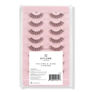 EYLURE Volume & Curl No. 605 Eyelashes Multipack - One-color