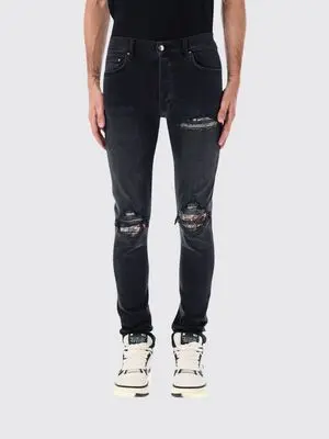 Men's Black Ripped Jeans