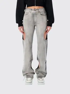 Off-White Straight Leg Jeans