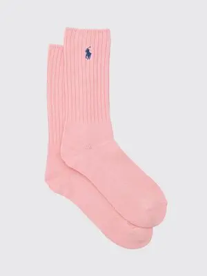 Ralph Lauren Ribbed Socks - Pink