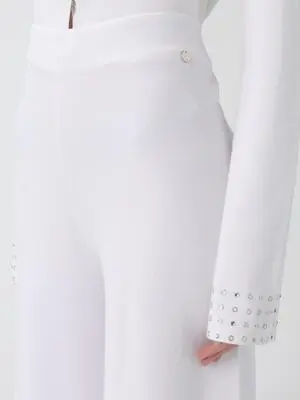 Liu Jo Wide Leg Trousers - White
