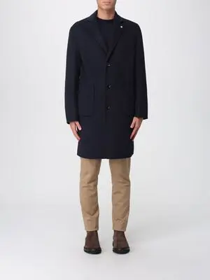 Manuel Ritz Button Detailed Coats For Men