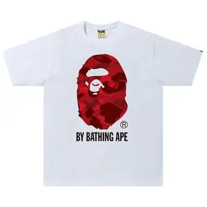 BAPE Color Camo Tee - White
