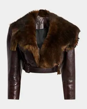 Chloe Leather Jackets For Women