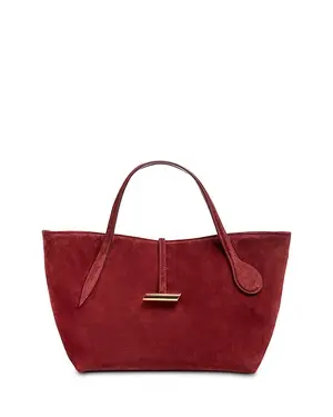 LIFFNER Petite Penne Tote - Maroon