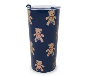 VERA BRADLEY Stainless Steel Thermal Mug, Bunch Of Bears - Silver