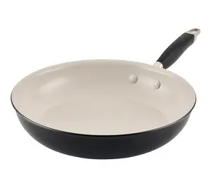 ANOLON Advanced Ceramic Nonstick Frying Pan, 1 2 Inch, Black - One-color