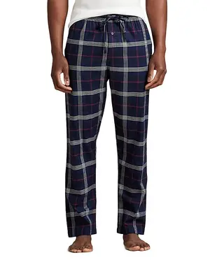 Polo Ralph Lauren Plaid Flannel Pajama Pants - Valley Hunting Plaid