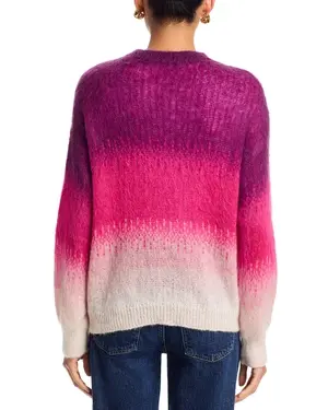 LA FEE MARABOUTEE Round Neck Sweater - Rose