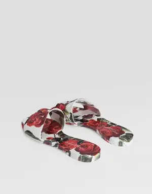 Dolce & Gabbana Beachwear Sliders - Print