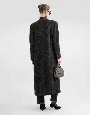 Dolce & Gabbana Oversized Double-breasted Coat In Wool Blend
