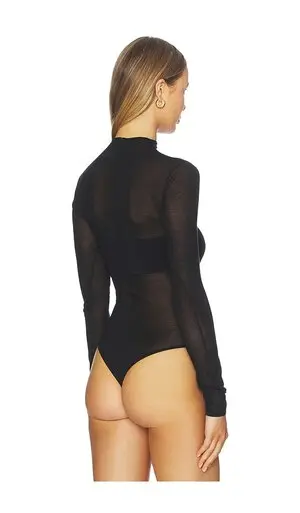 FLEUR DU MAL Kate Bodysuit - Black