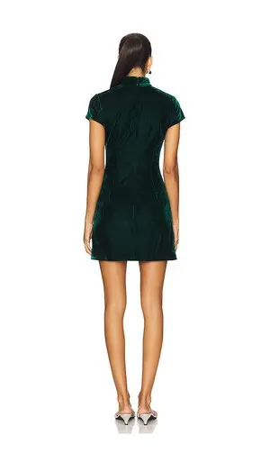 luscian plunge mini dress Plunge Mini Dress - White