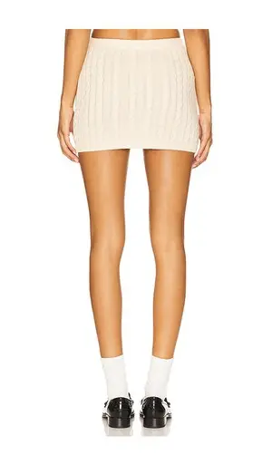 SEVEN WONDERS Katarina Mini Skirt - Cream