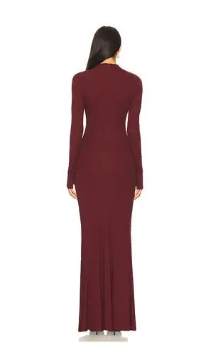 knee length dresses for ladies JBQ Petra Maxi Dress in Orange