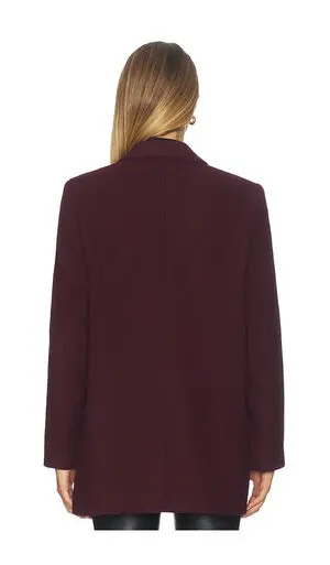 PISTOLA Emory Short Double Breasted Wool Coat