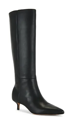 Veronica Beard Lisa 45 Tall Shaft Boot - Black