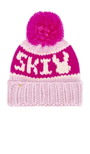 Lele Sadoughi The Ski Bunny Beanie - Neon Blush