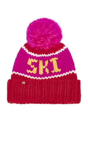 Lele Sadoughi The Ski Beanie - Red