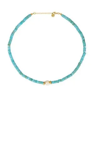 Maison Irem Bouga Necklace - Turquoise