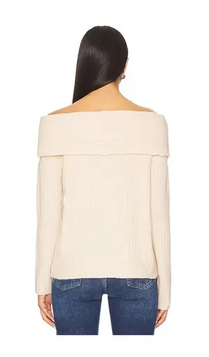 Heartloom Kendra Off-the-shoulder Sweater - Ecru