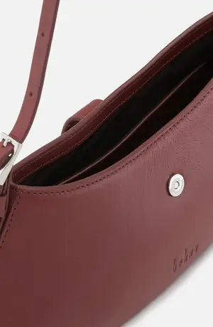 BEHNO Mini Ruth Leather Shoulder Bag - Brick