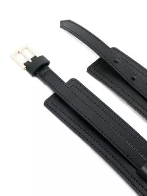 Lorena Antoniazzi Stitched Buckle Belt