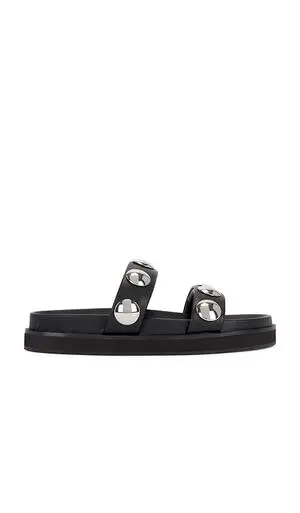 Senso Zeon I Studded Slide Sandals - Brown