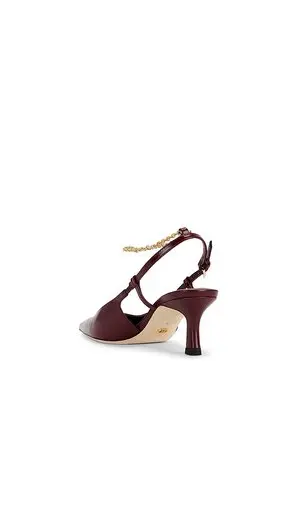 Paige Winnie Pump With Chain Detail