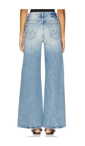 MOTHER Lil' Tomcat Roller Petite Jeans - Blue