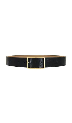 B-low The Belt Milla Python Belt - Black