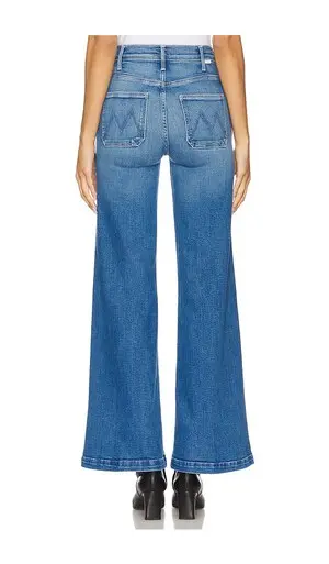 MOTHER Petite Lil' Hustler Roller Patch Pocket Jeans