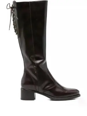 NEROGIARDINI Leather Knee-high Boots
